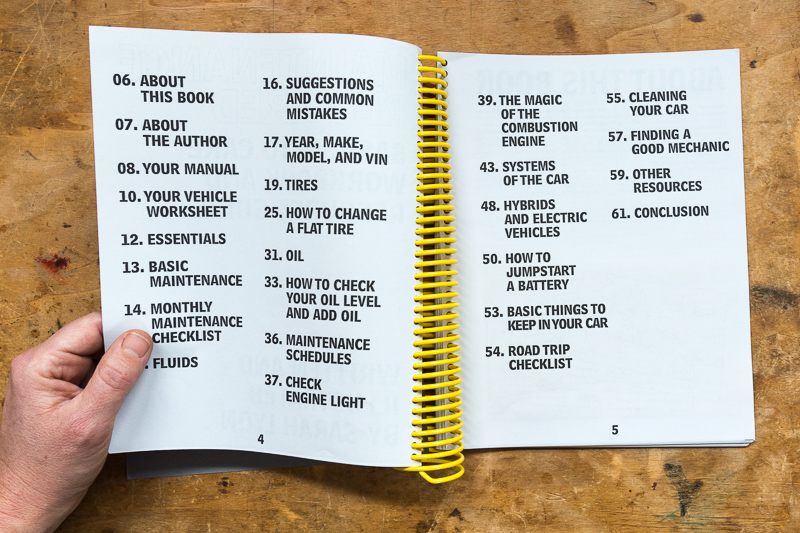 Basic Auto Care Workbook | Sarah Lyon